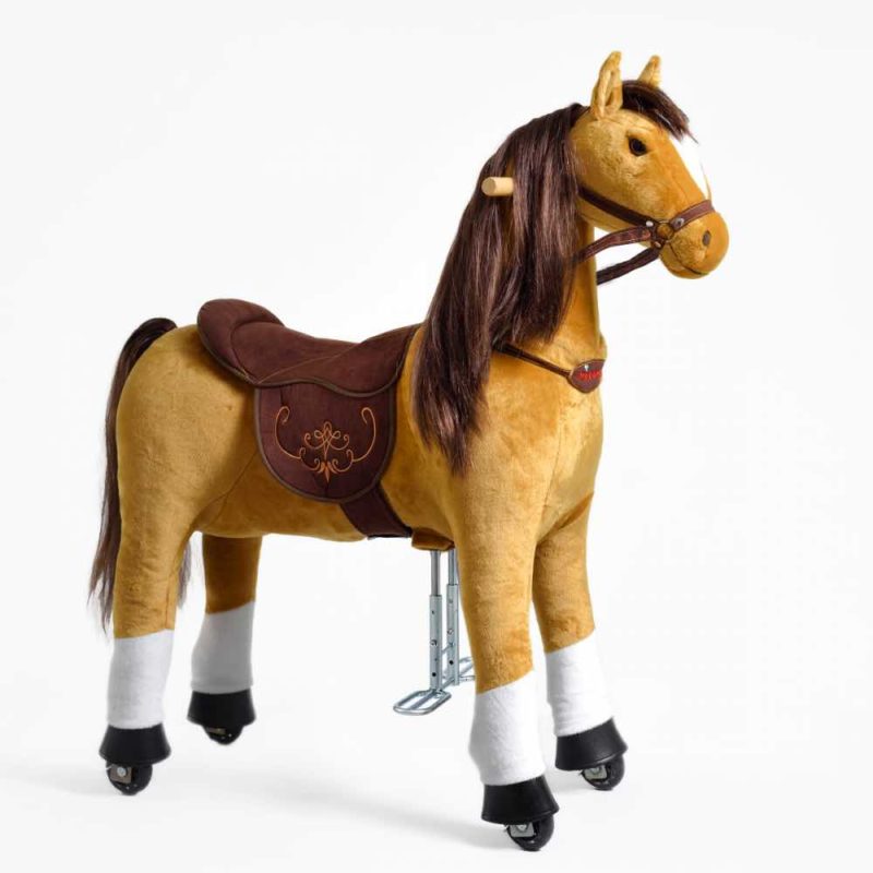 Fabelhafte Plãƒæãâ¼schpferd Zum Reiten Mit Rollen Fotos