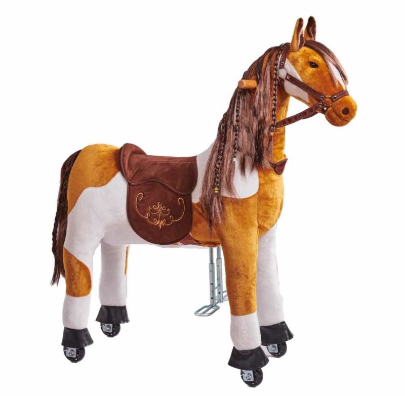 Fabelhafte Plãƒæãâ¼schpferd Zum Reiten Mit Rollen Fotos